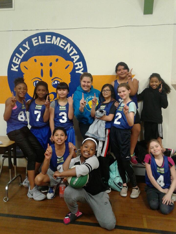 Nothing but Net for Kelly Elementary & Bernadette! - Living Room Realty