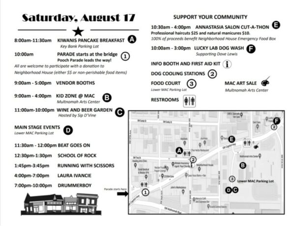 Join Us for Multnomah Days Street Fair August 17th! - Living Room Realty