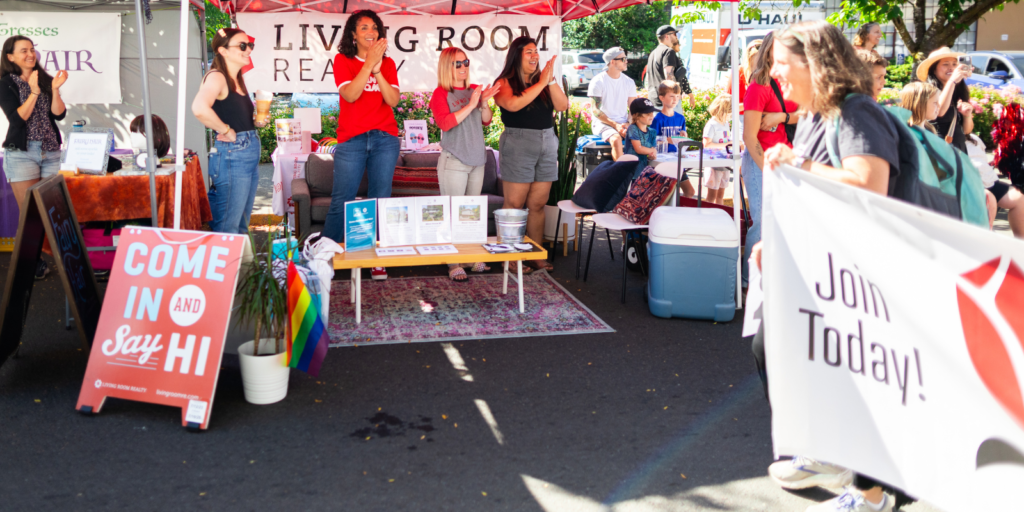 Meet the Bridge to Portland Group at Multnomah Days - Living Room Realty